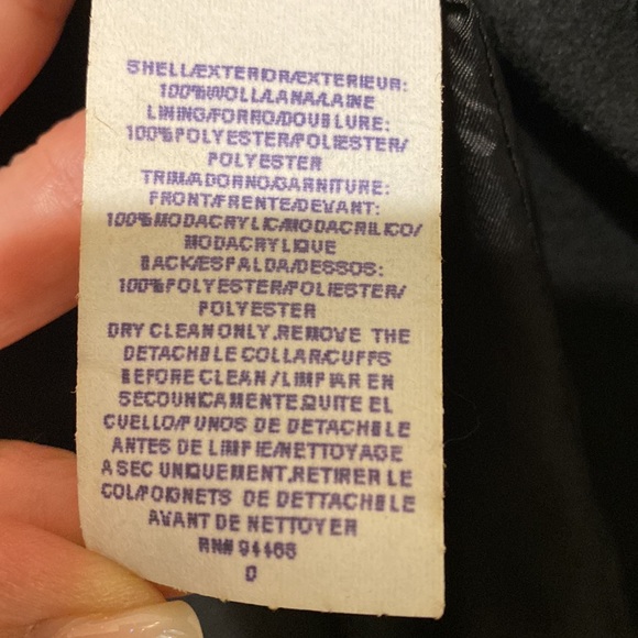 Charles Klein | Jackets & Coats | Charles Klein Wool Dress Coat With ...